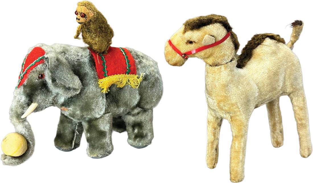 German Elephant W/ Monkey W/ Camel Auction