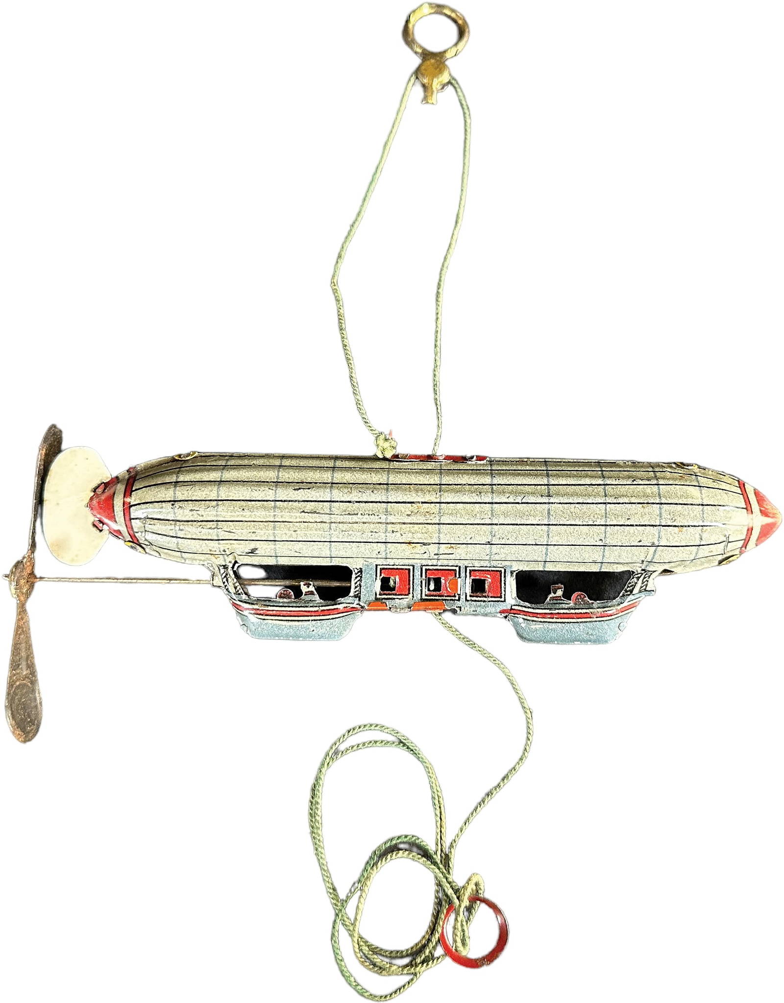 Large Distler Dirigible Penny Toy Auction