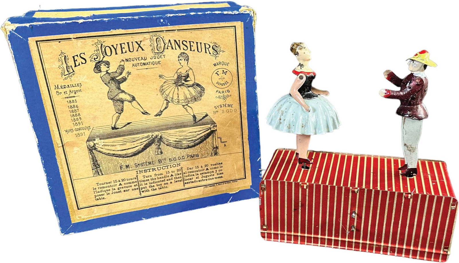 Boxed Martin Ballet Dancers Auction