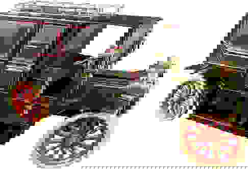 Large Carette Lithographed Limousine Auction