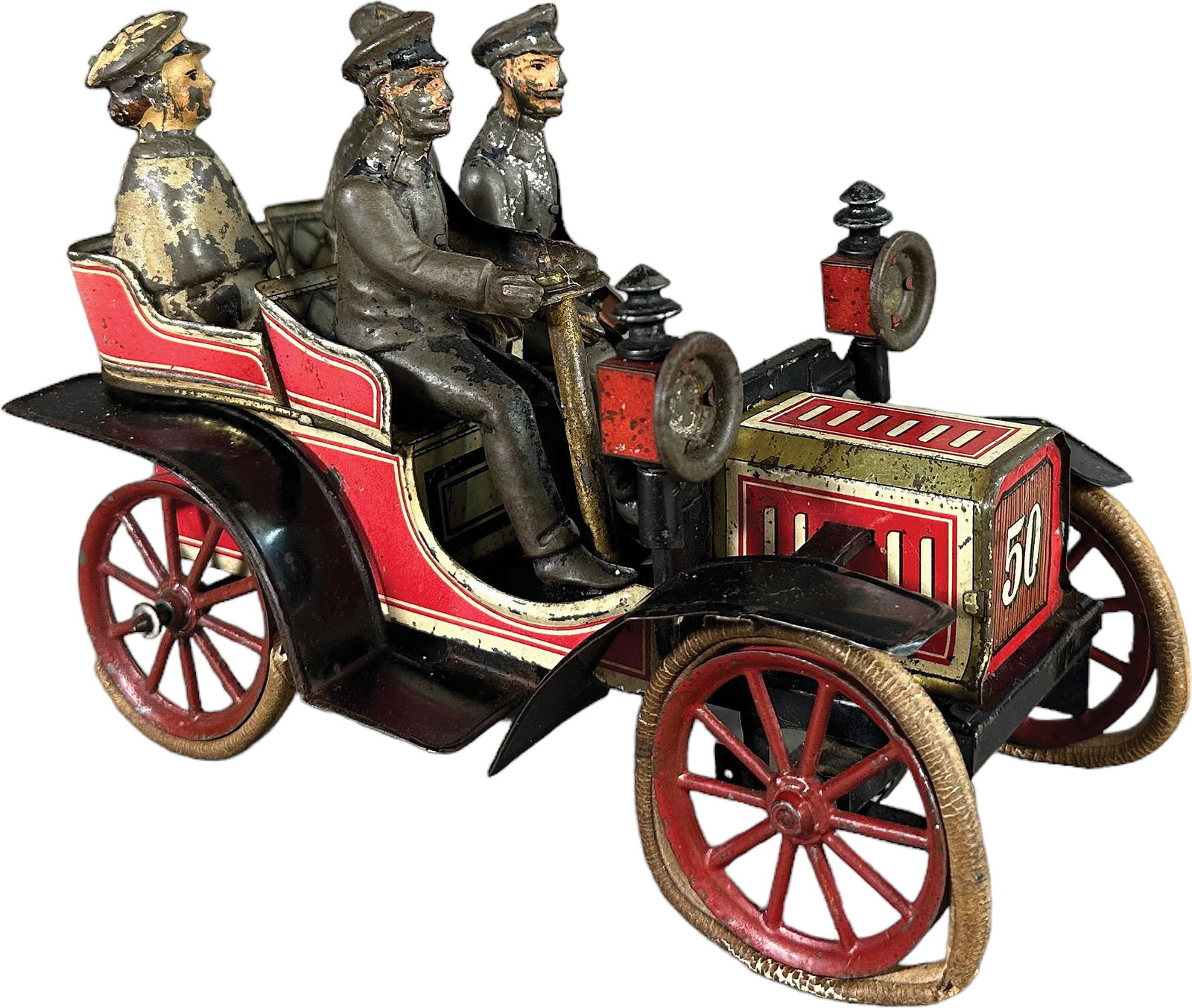 Carette #50 Tonneau W/ Figures Auction