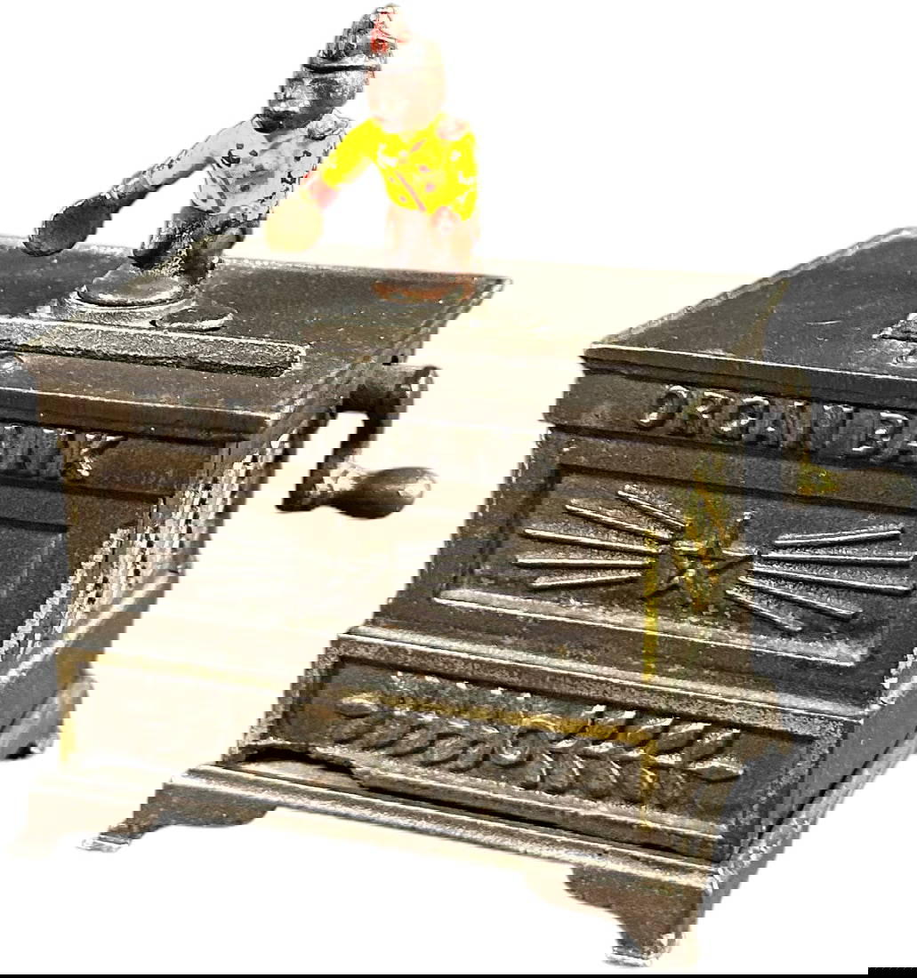 Miniature Organ Bank Mechanical Bank Auction