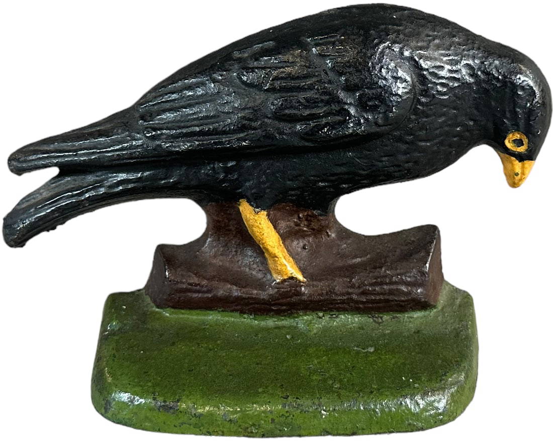 Rare Crow Doorstop Auction