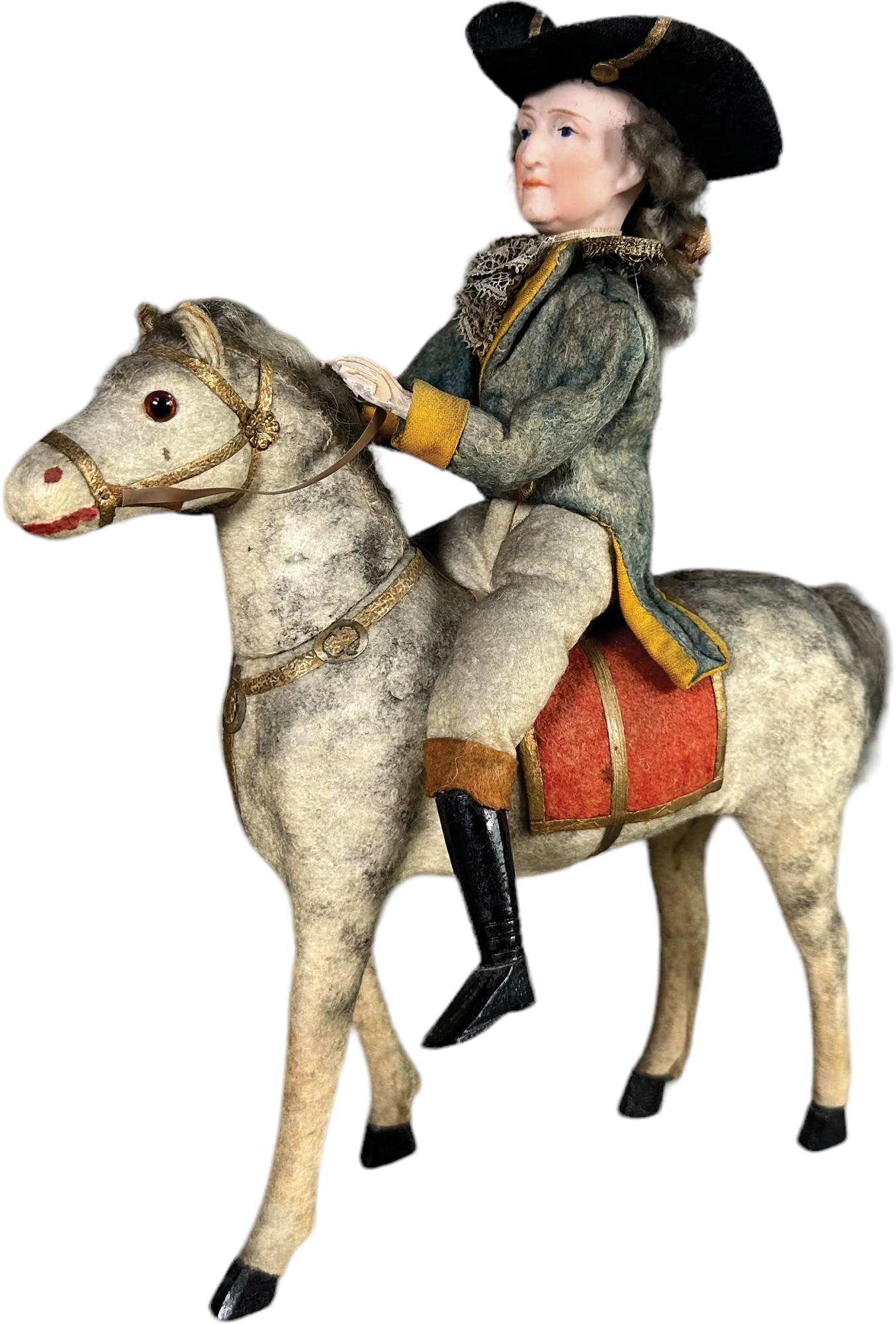 George Washington On Horse Candy Container