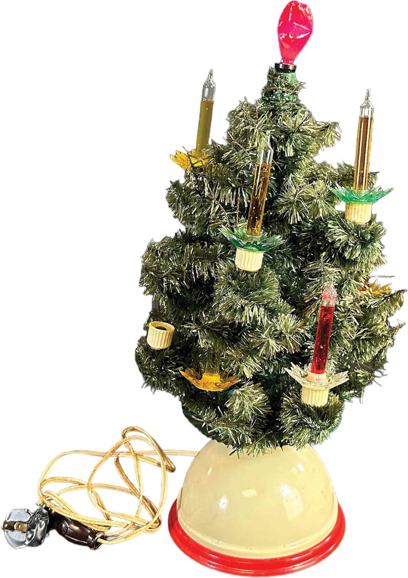 Bubble Light Christmas Tree Auction