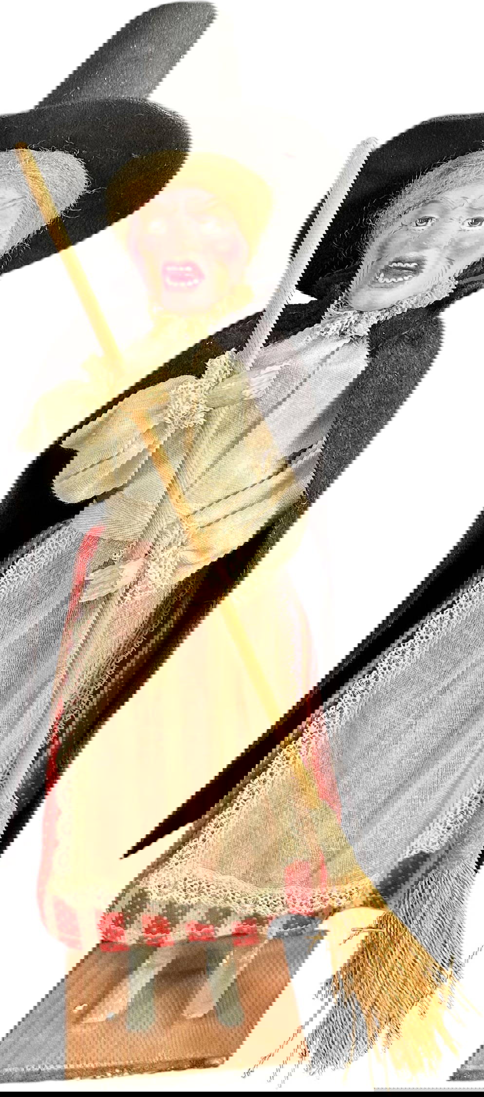 Large Detailed Witch Candy Container Auction