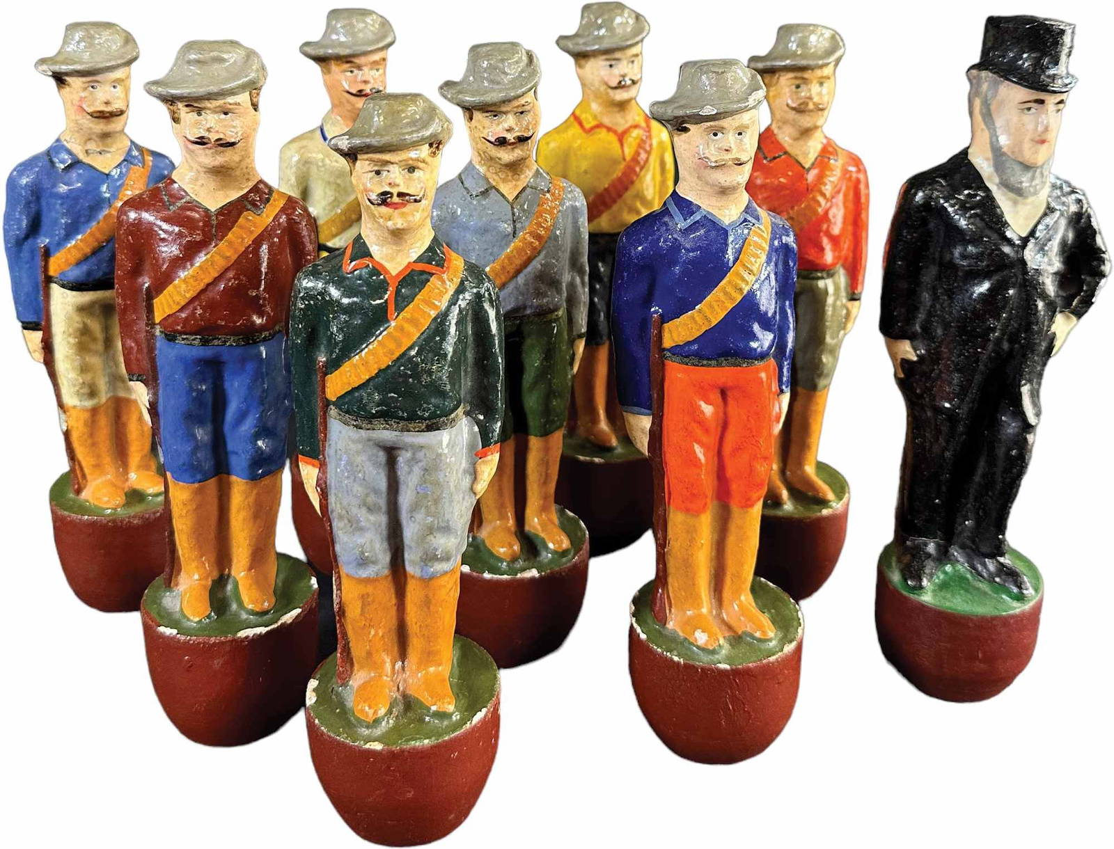 Western Rough Rider Nine Pin Set Auction