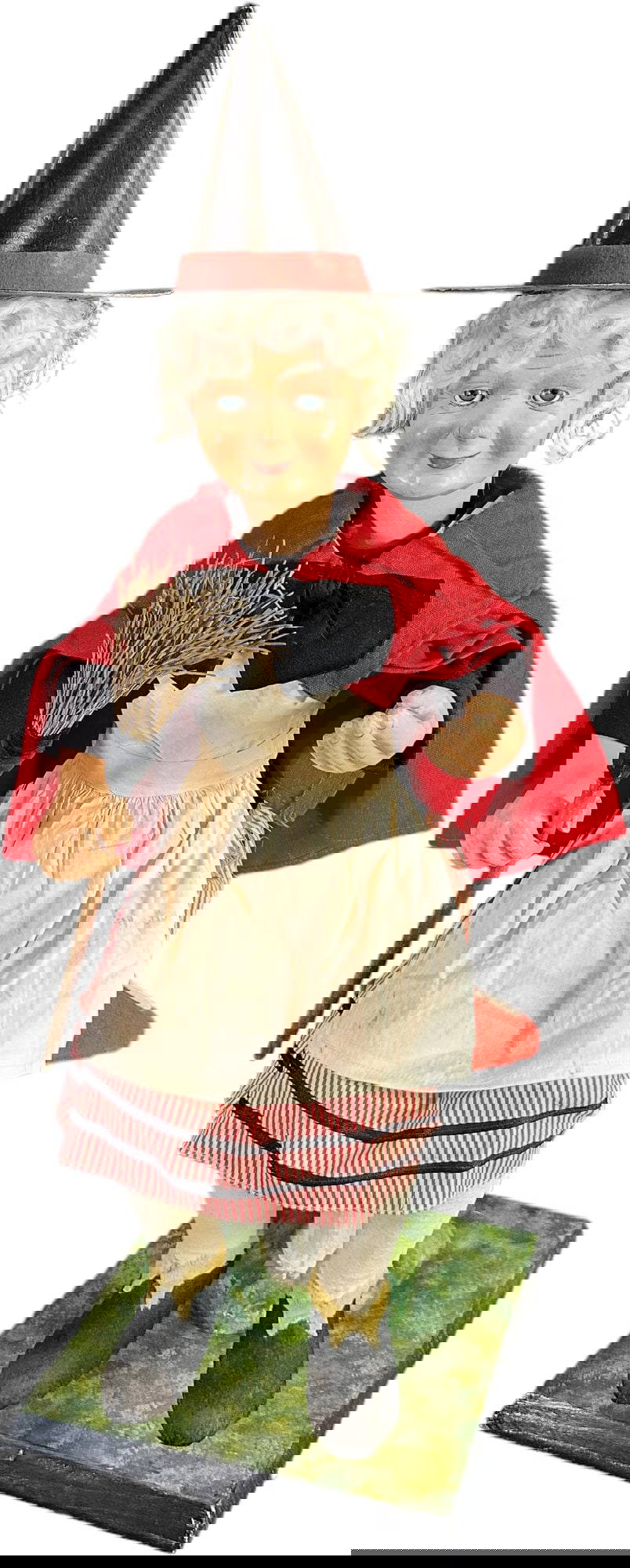 Huge Clockwork Witch Nodder On Mushroom Auction