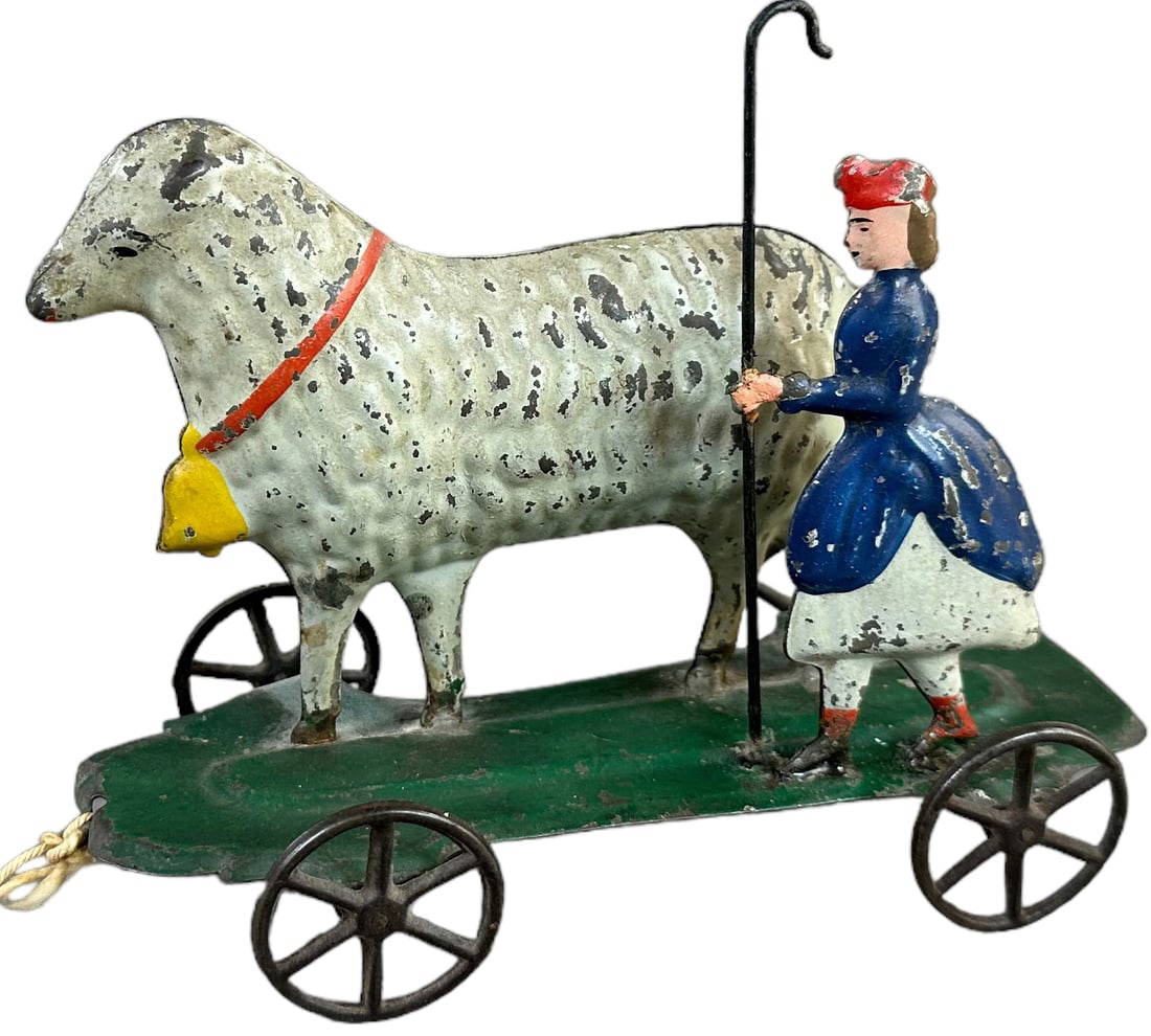 Althof Bergmann Mary And Lamb Platform Toy Auction