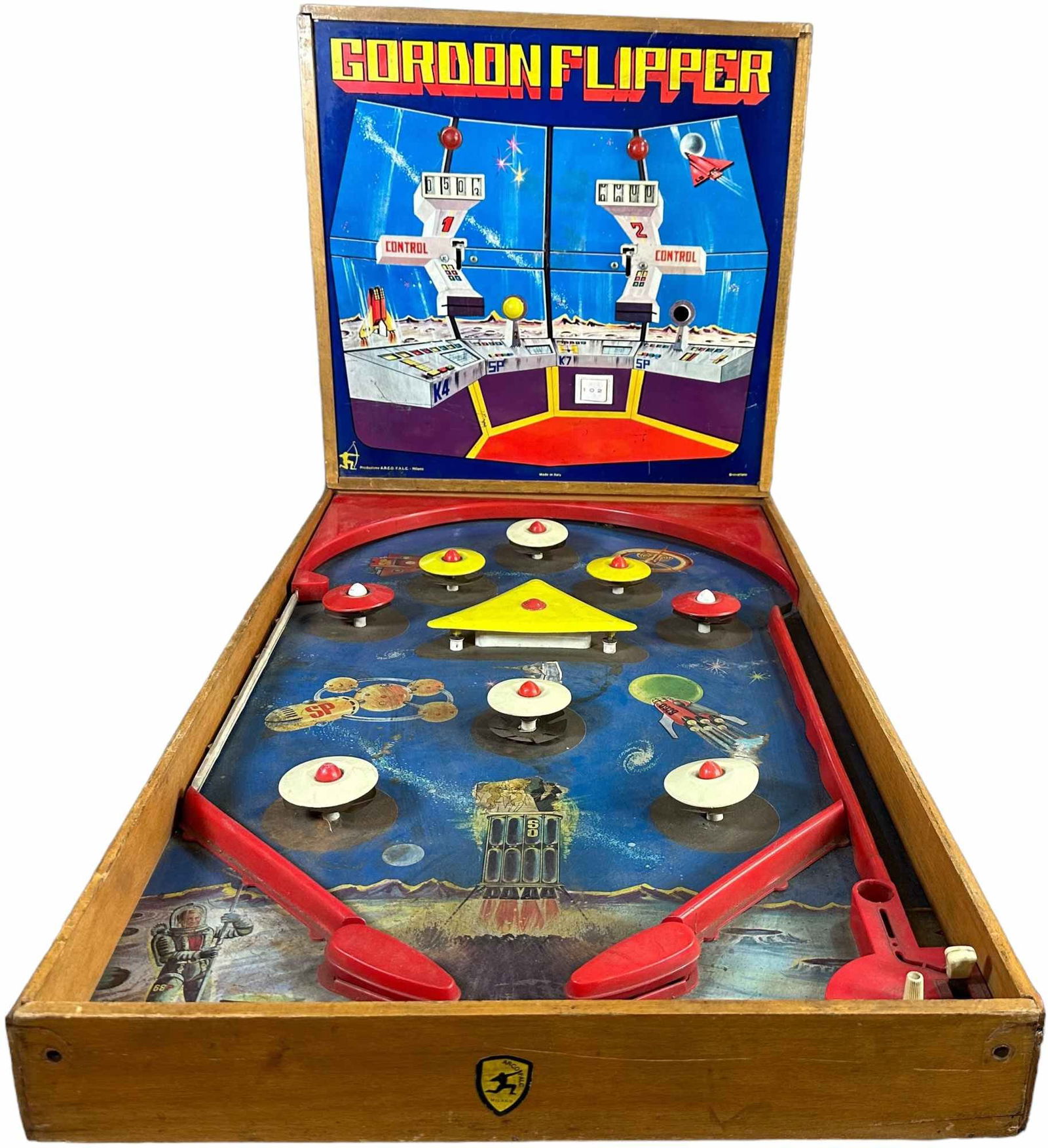 Italian Gordon Flipper Pinball Machine Auction