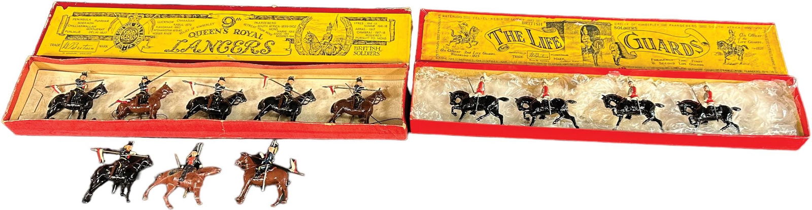 Two Boxed Britains British Calvary Sets Auction