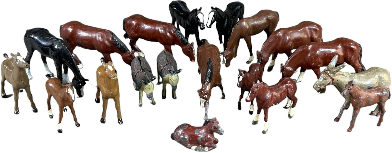English Hallow Cast Horses Auction