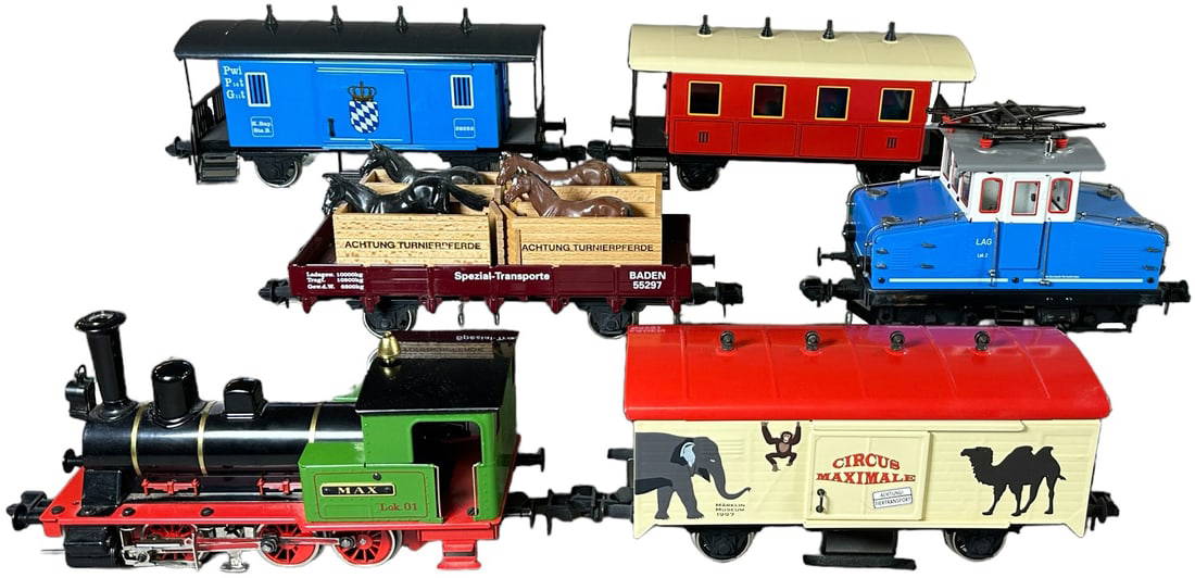 Marklin G Scale Train Set And Electric Loco Auction