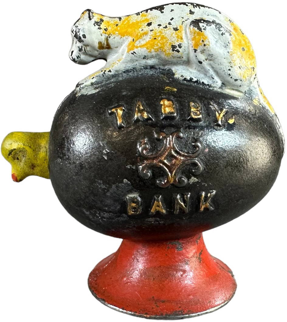 Tabby Bank Mechanical Bank Auction