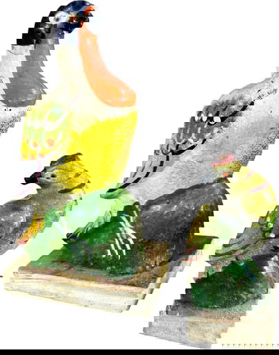 Two Beautiful Bird Squeak Toys