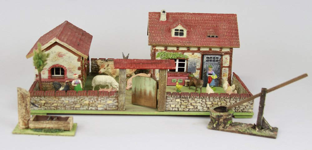 Elastolin Farm House & Cottage Display