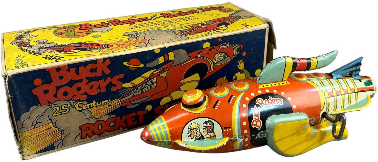 Boxed Marx Buck Rogers Rocket Ship Auction