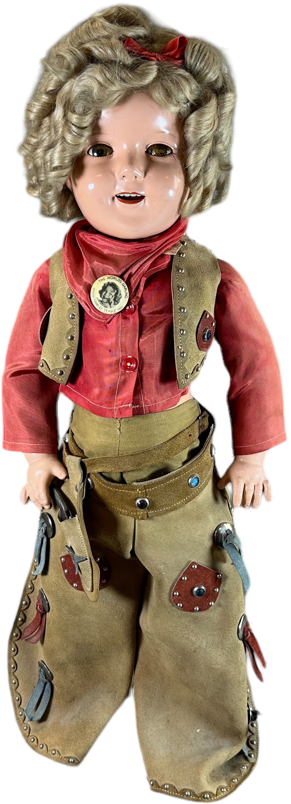 Ideal Shirley Temple Cowboy Doll Auction
