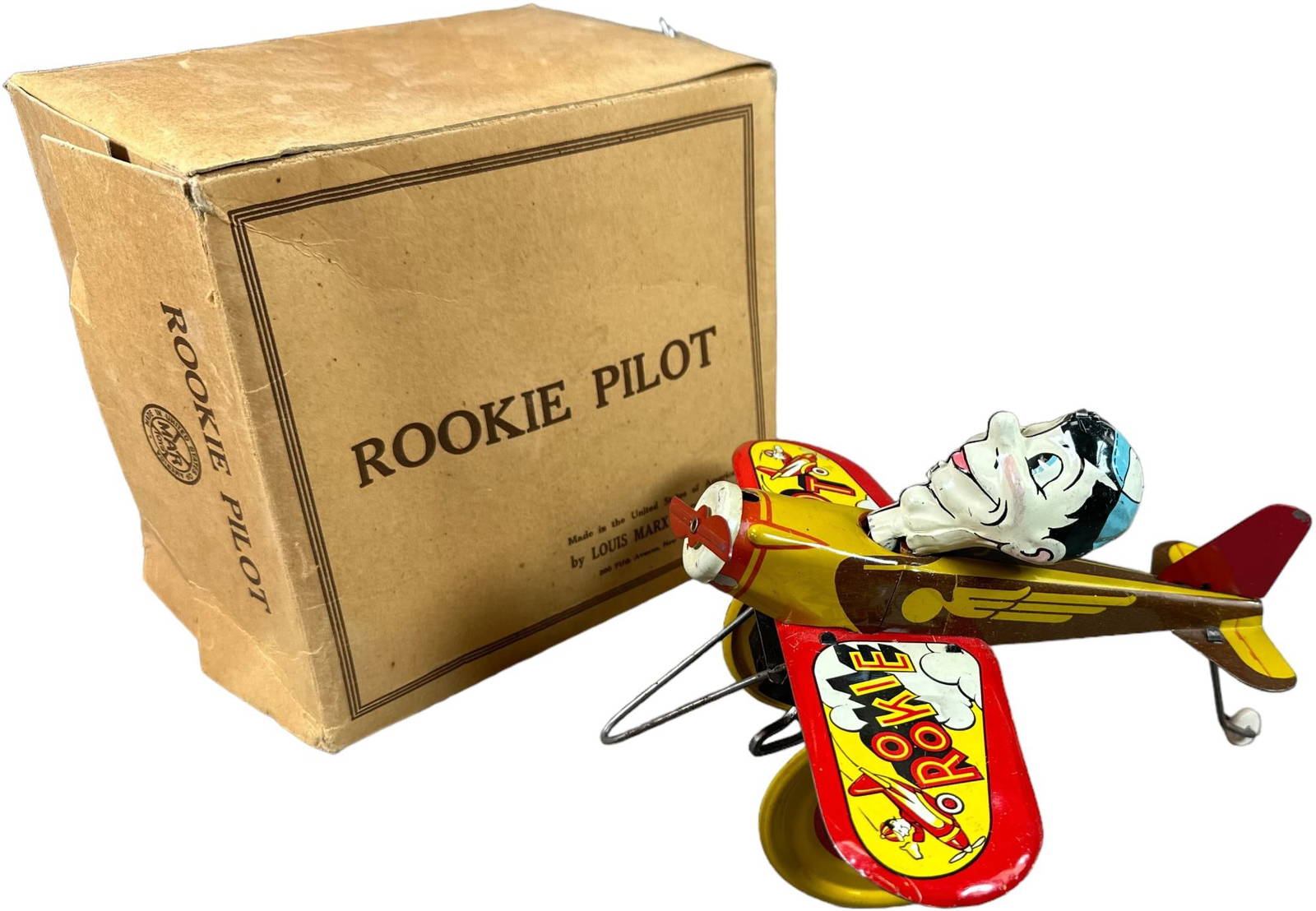 Boxed Marx Rookie Pilot Auction