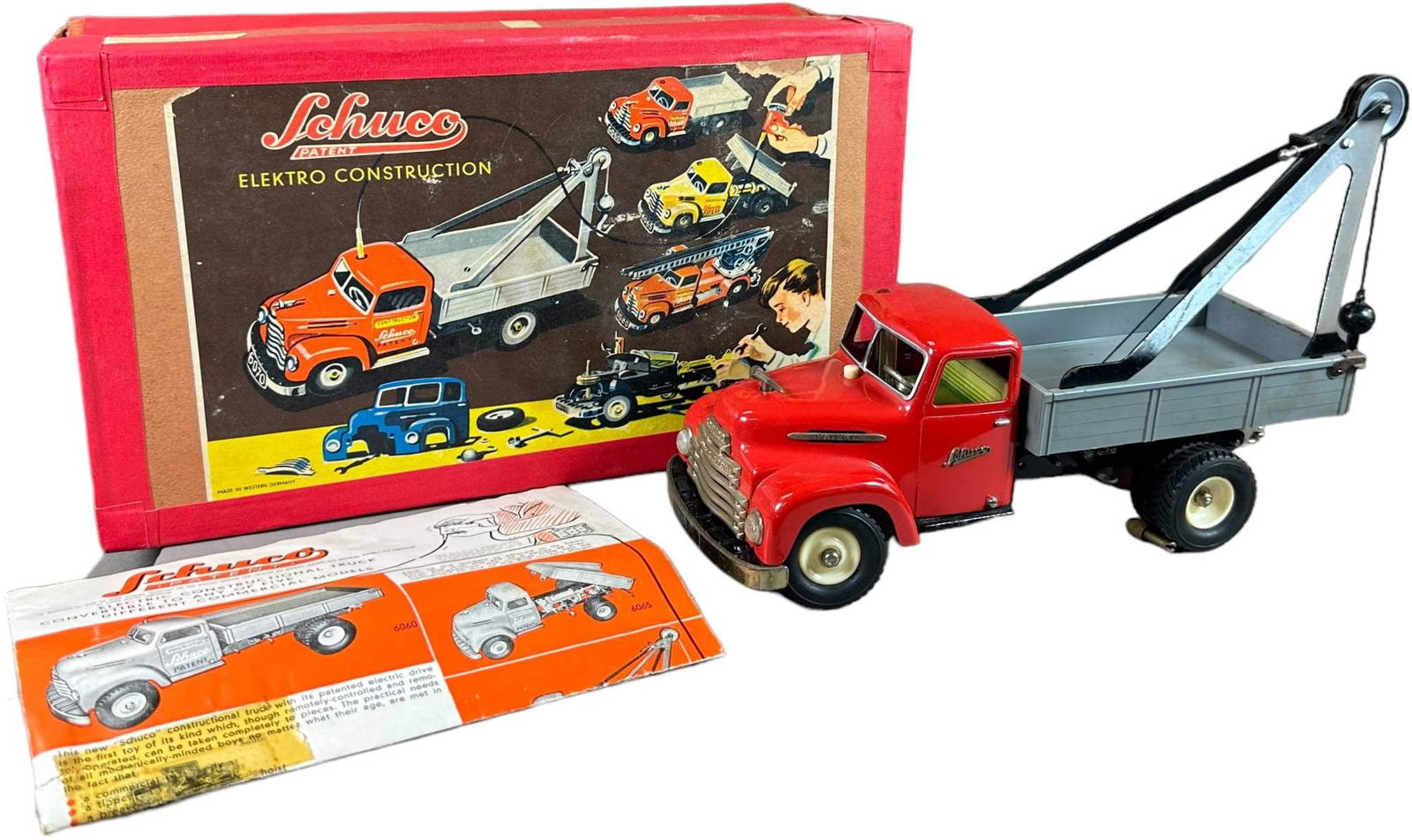 Boxed Schuco Elektro Construction Truck Auction