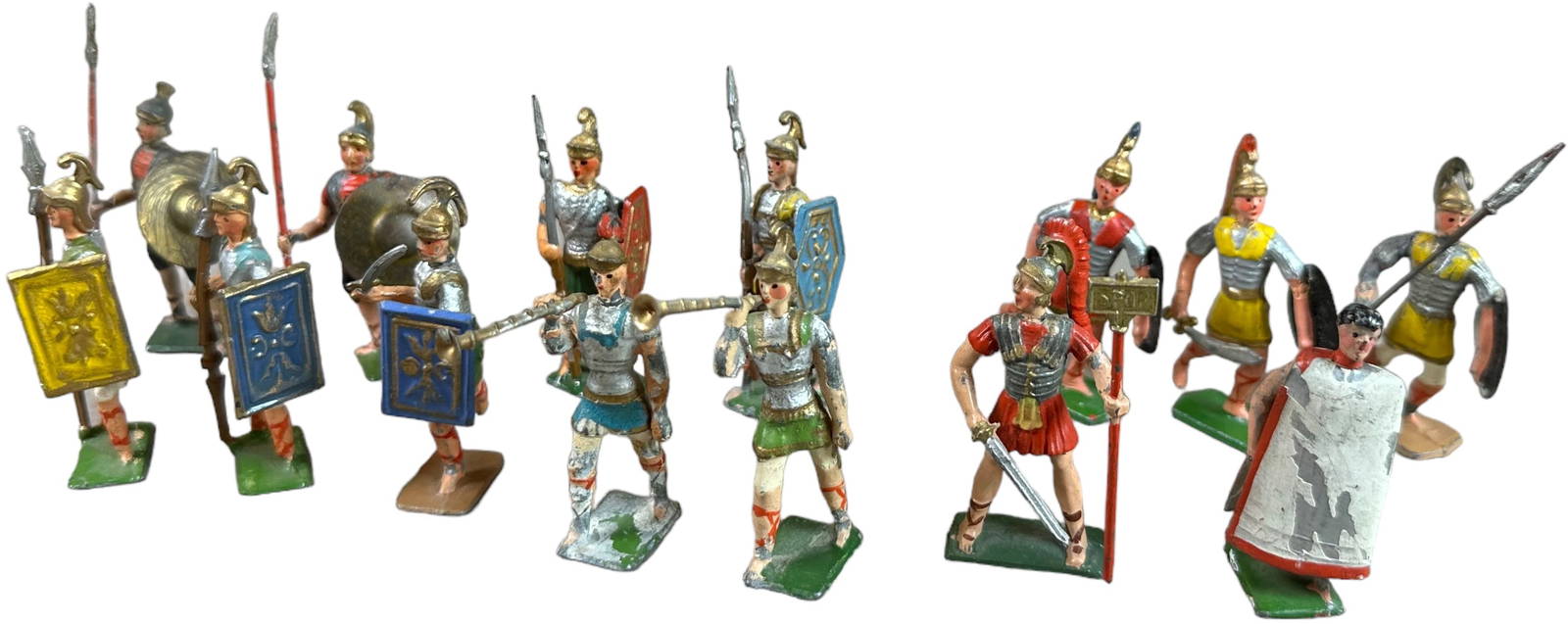 German Made Romans Figures Auction