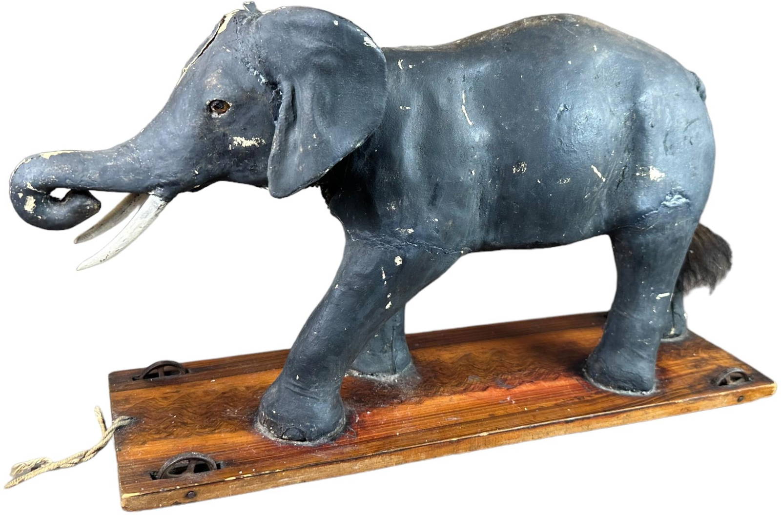 Platform Elephant Pull Toy Auction