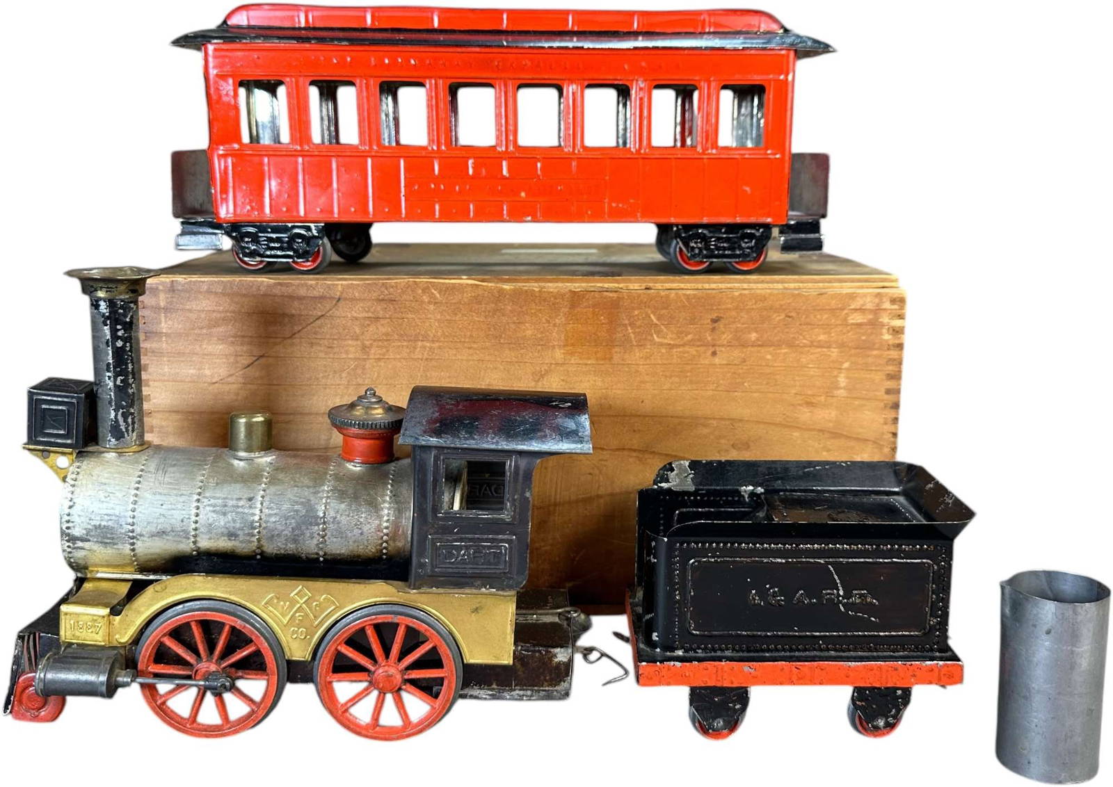 Boxed Weeden Dart Train Set Auction