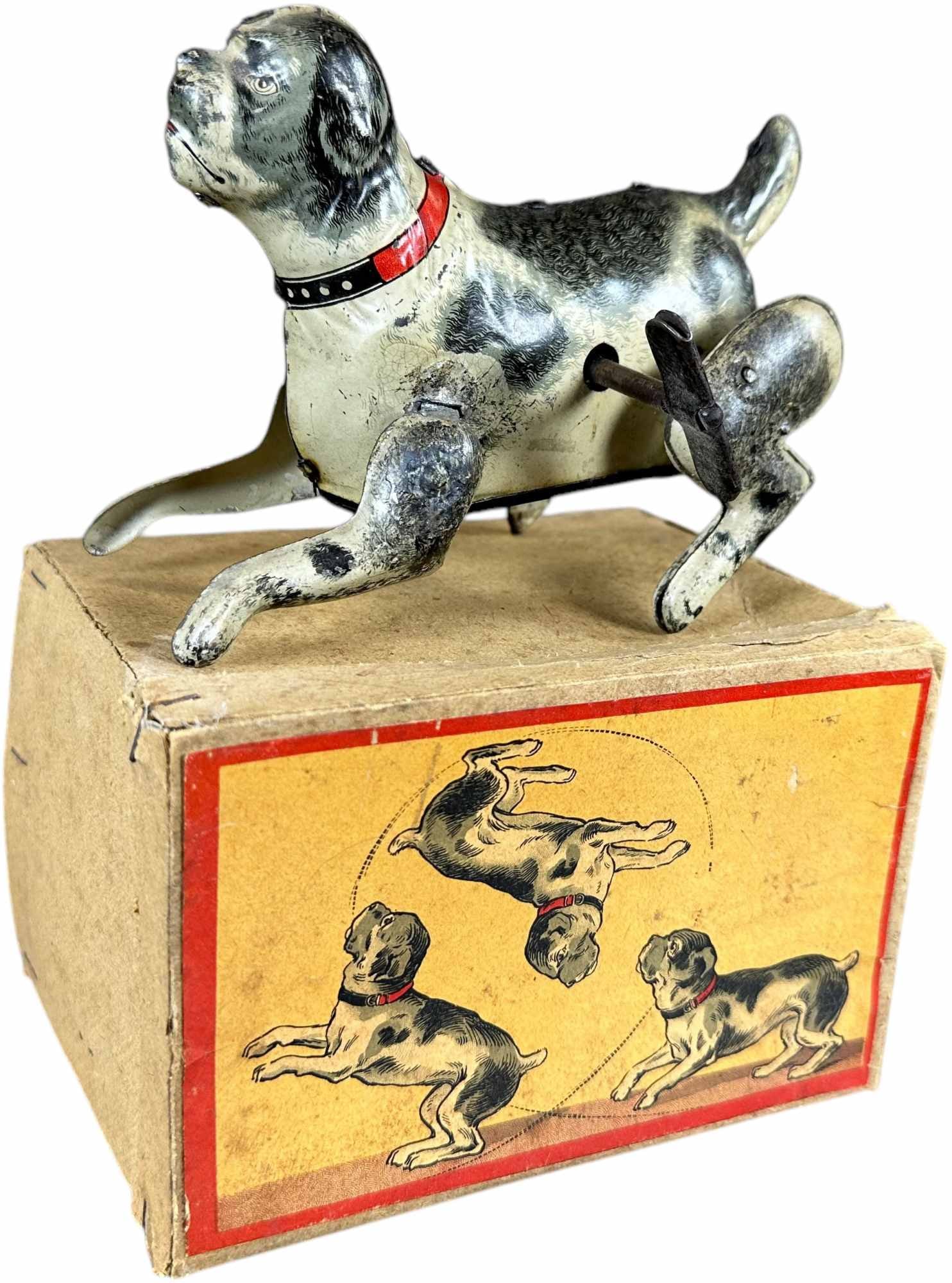 Boxed Gunthermann Flipping Dog Auction
