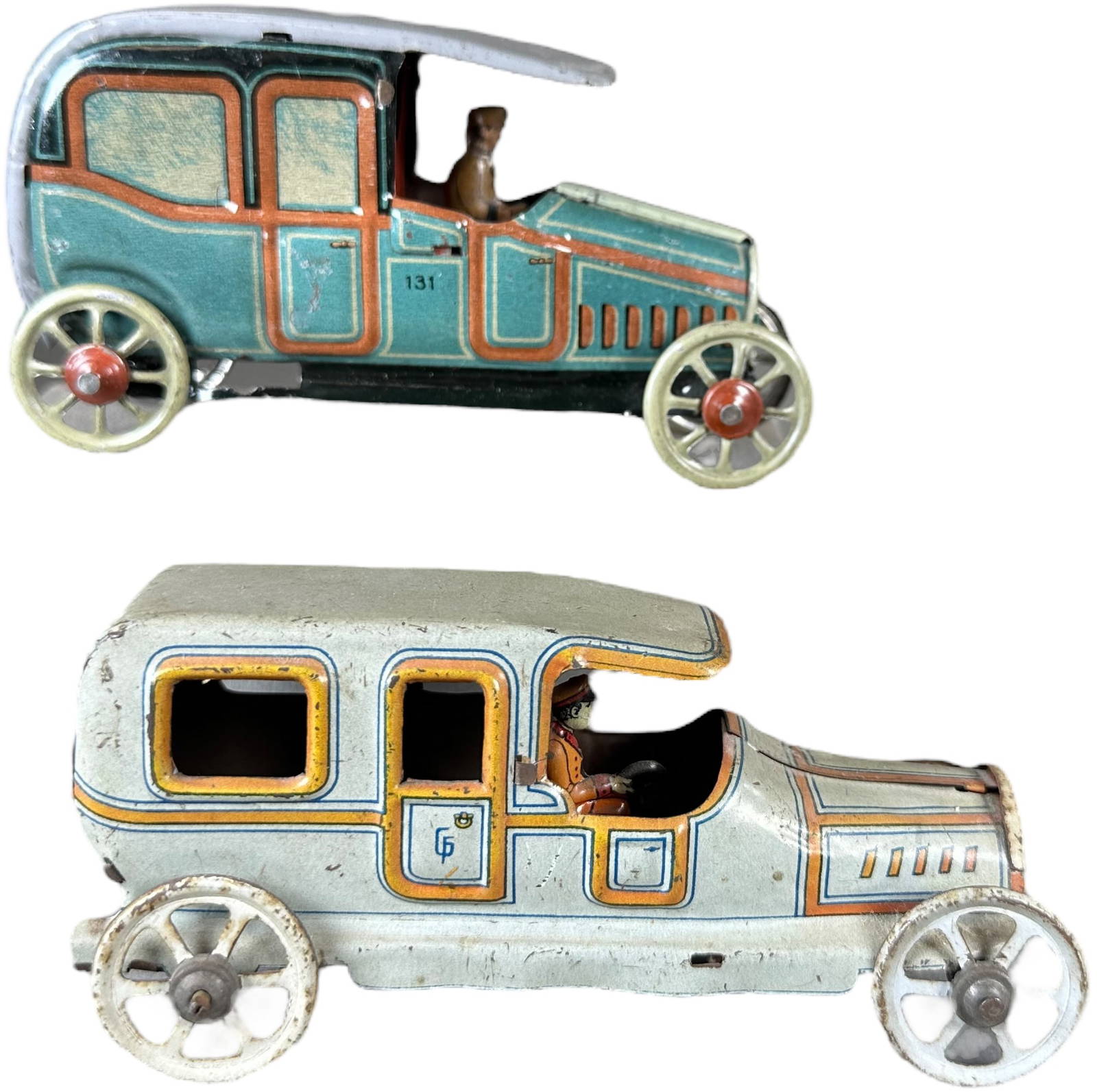 Two Fischer Automotive Penny Toys Auction