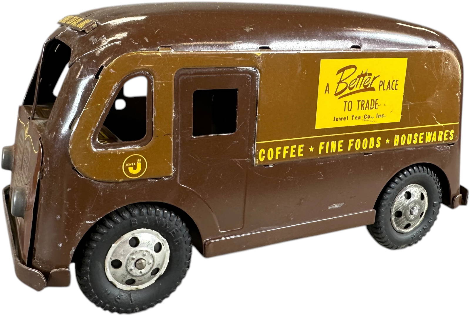 Banner Toys Jewel Tea Delivery Van Auction
