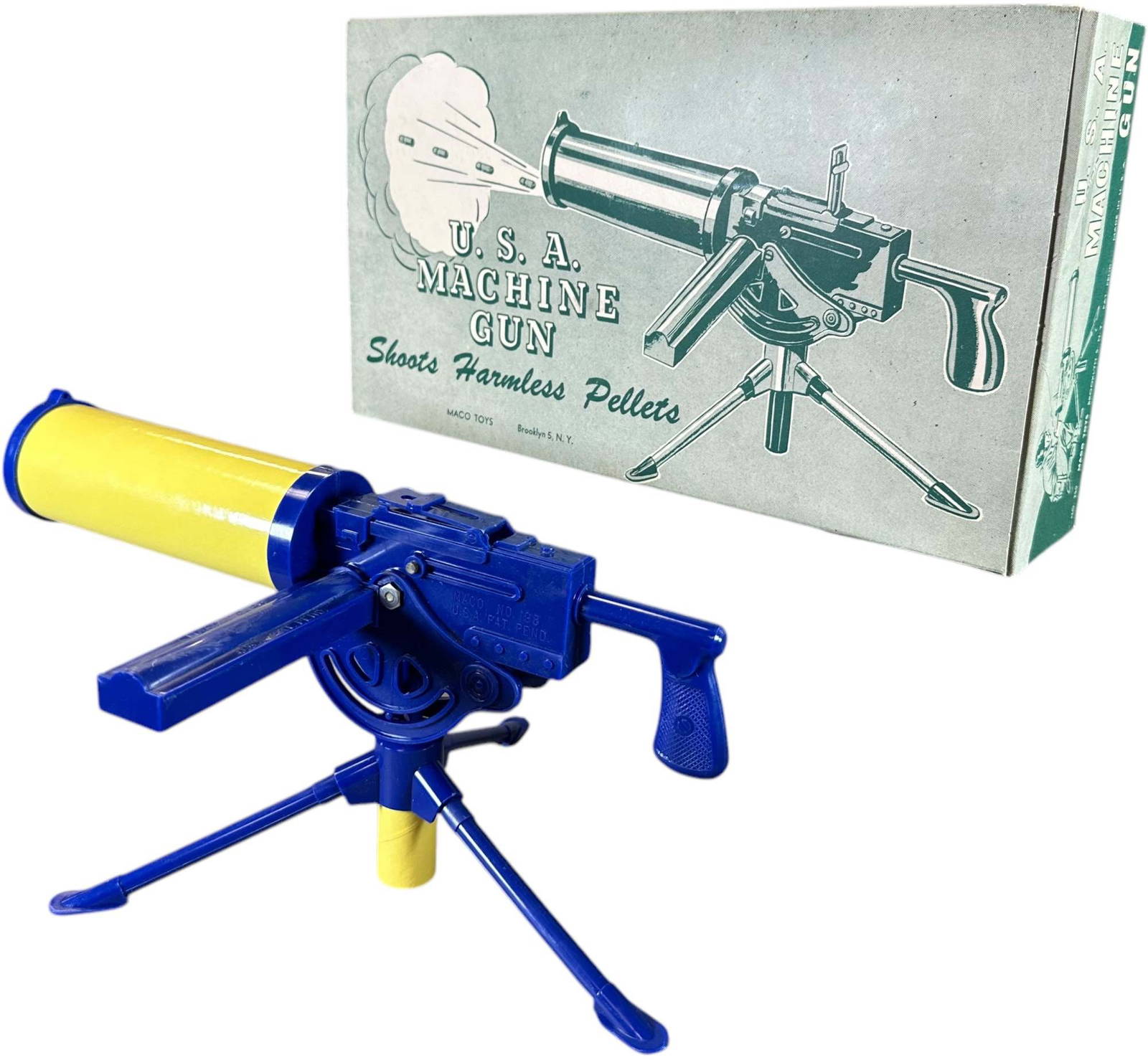 Boxed Maco Usa Machine Gun No. 250 Auction