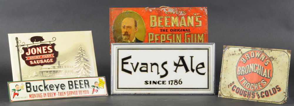 Five Advertising Signs