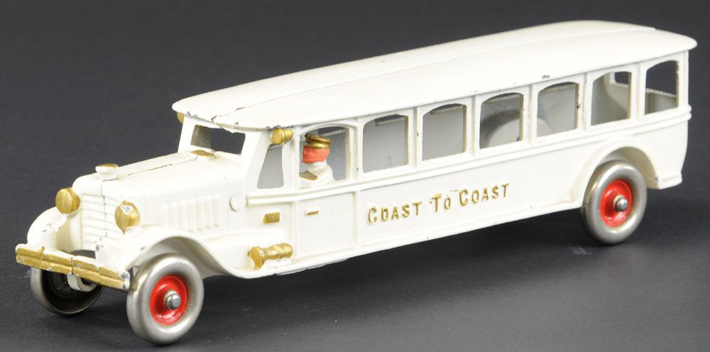 CAST IRON HUBLEY COAST TO COAST BUS