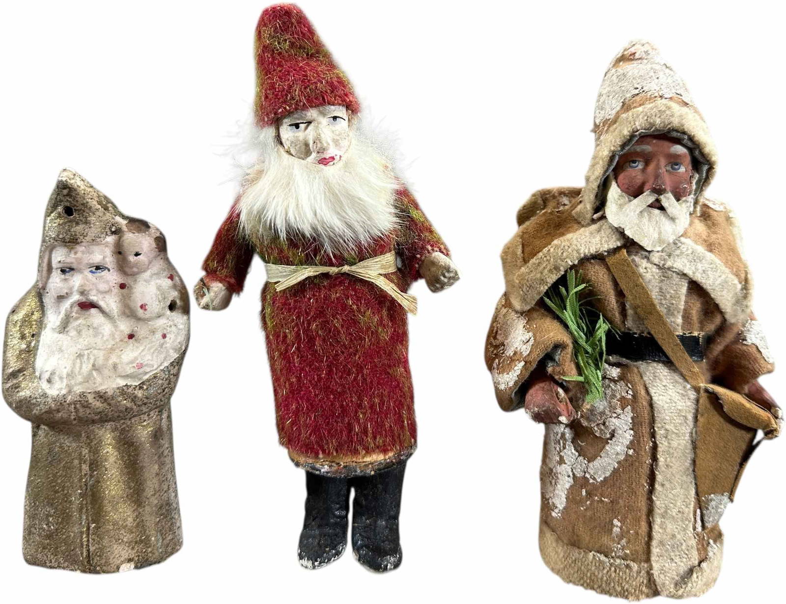 Three Belsnickle Candy Containers Auction