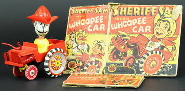 MARX COWBOY WHOOPEE CAR - May 21, 2016 | Bertoia Auctions in NJ