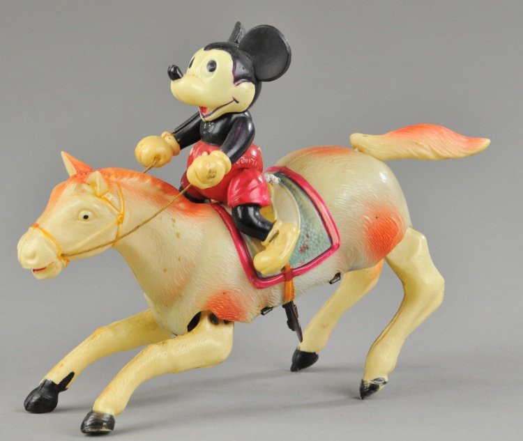 MICKEY MOUSE RIDING HORSE