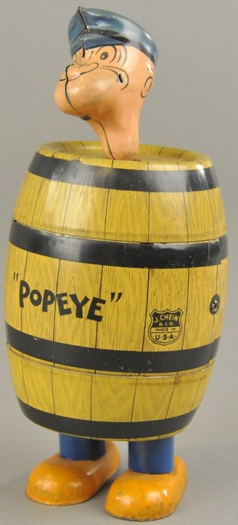 POPEYE IN BARREL