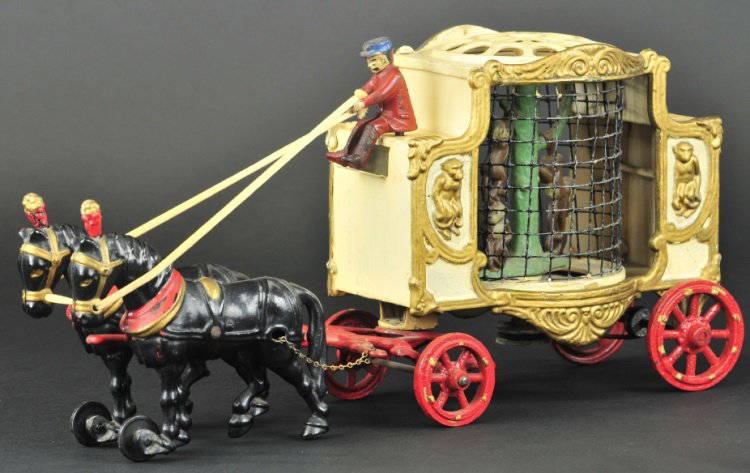 RARE HUBLEY REVOLVING MONKEY CAGE WAGON - Nov 15, 2014 | Bertoia ...