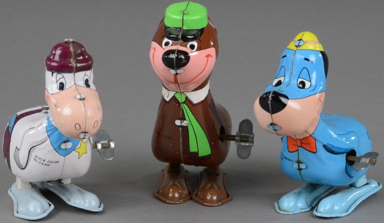 Yogi Bear, Quick Draw And Huckleberry Hoppers