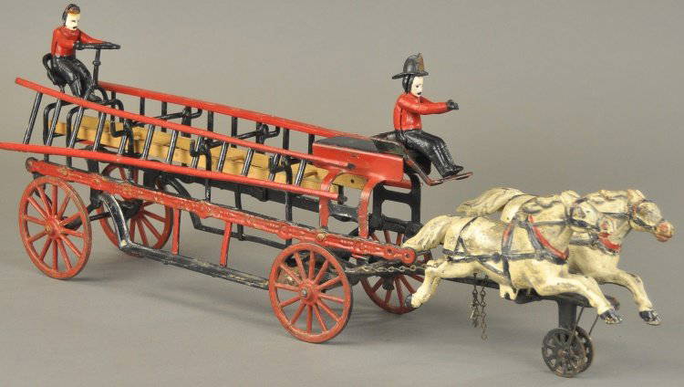 PRATT & LETCHWORTH LADDER WAGON - May 08, 2015 | Bertoia Auctions in NJ