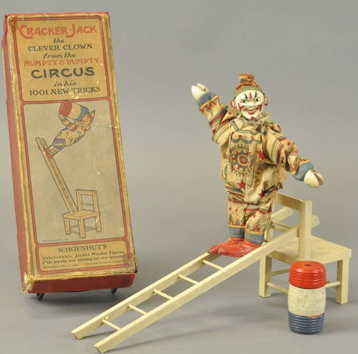 Schoenhut "cracker Jack The Clever Clown"
