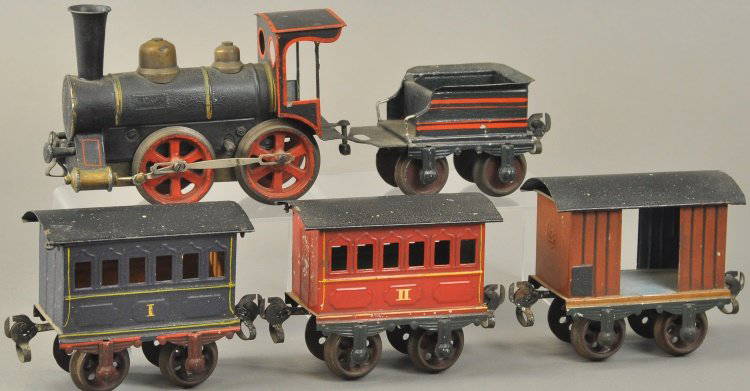 Early Marklin Train Set