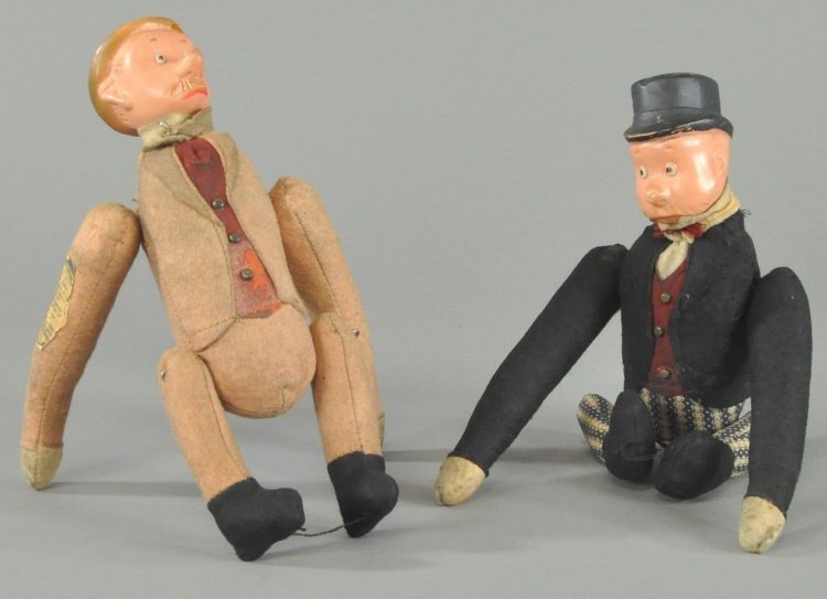 LOT OF MUTT AND JEFF DOLLS