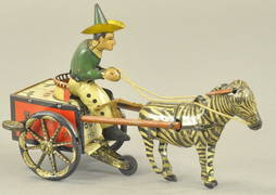 LEHMANN NANU ZEBRA CART - Oct 06, 2017 | Bertoia Auctions in NJ