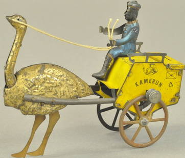 Lehmann Zulu Ostrich Mail Cart