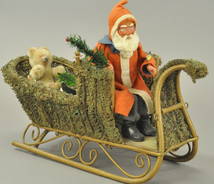 Painted composition Santa in a moss and loofah ca - Sep 15, 2017 | Pook ...