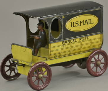 A.c. Gilbert U.s. Mail Parcel Post Truck