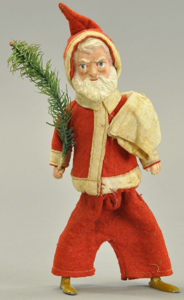 CLOCKWORK SANTA CLAUS WALKER - Nov 13, 2016 | Bertoia Auctions in NJ