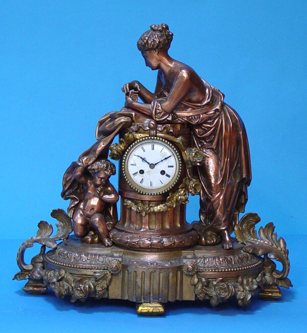 French figural Statue Clock Price Guide