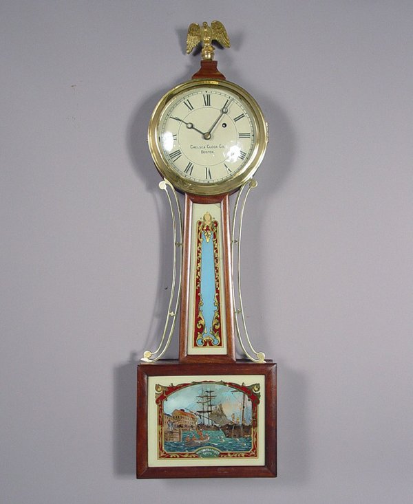 16: Chelsea Antique Weight Banjo Wall Clock